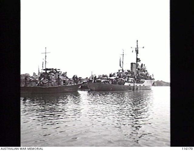 KUCHING, BORNEO. 1945-09-11. BRIGADIER T. C. EASTICK, COMMANDER, ROYAL ...