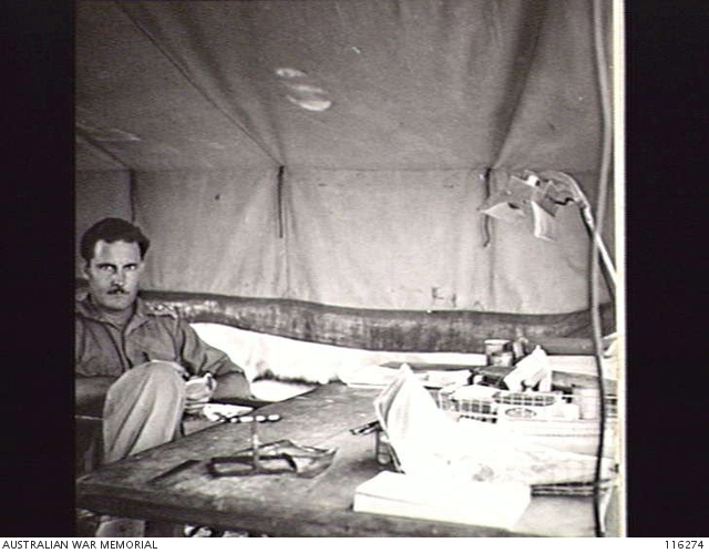 LABUAN ISLAND, BORNEO. 1945-09-06. CAPTAIN H. W. MILLER, OFFICER IN ...