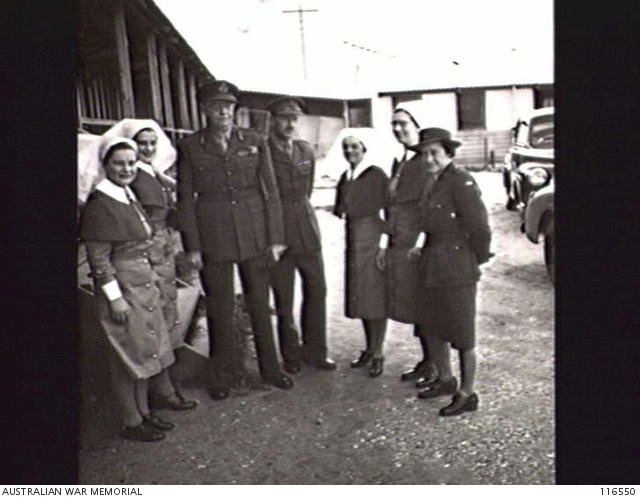 DARLEY, VIC. 1945-09-20. AUSTRALIAN ARMY NURSING SERVICE TUTOR SISTERS ...