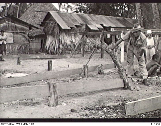 KOEPANG, TIMOR. 1945-09-19. DRIVER W. H. SHAW, 12/40 INFANTRY BATTALION ...
