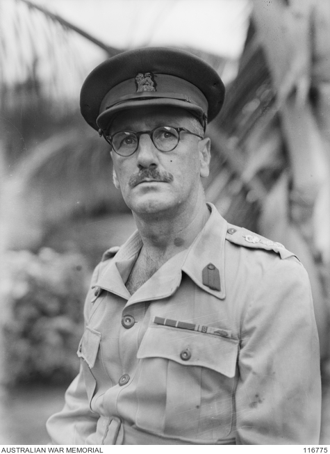 MOROTAI. 1945-09-01. BRIGADIER R. J. H. RISSON, CHIEF ENGINEER ...