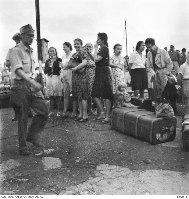 MENADO, CELEBES. 1945-09-14. DUTCH CIVILIANS, EX-INTERNEES OF THE ...