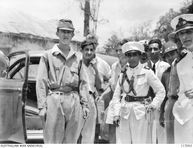 DILI, PORTUGUESE TIMOR. 1945-09-23. THE AIDE-DE-CAMP TO THE GOVERNOR ...