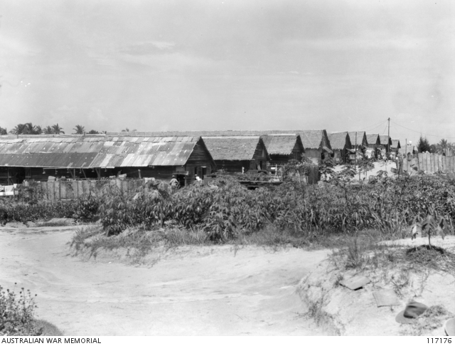 SINGAPORE, STRAITS SETTLEMENTS, 1945-09-15. WARDS IN THE HOSPITAL AREA ...