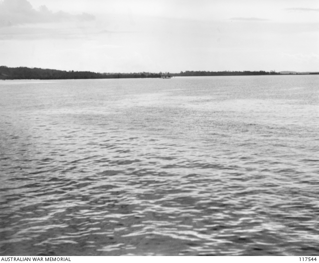 A section of the causeway linking the island forming part of the ...
