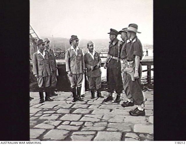 AMBON ISLAND. 1945-09-22. LIEUTENANT COLONEL F. H. COSTELLO, COMMANDING ...