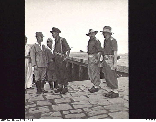 AMBON ISLAND. 1945-09-22. LIEUTENANT COLONEL F. H. COSTELLO, COMMANDING ...