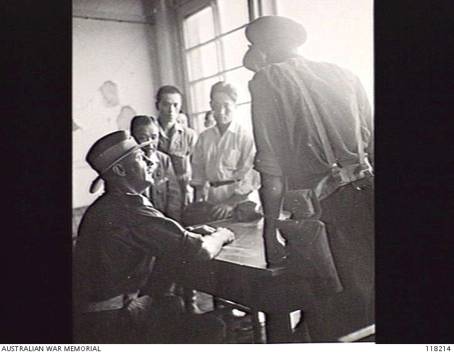 AMBON ISLAND. 1945-09-22. LIEUTENANT COLONEL F. H. COSTELLO, COMMANDING ...