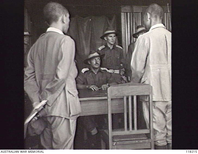AMBON ISLAND. 1945-09-22. LIEUTENANT COLONEL F. H. COSTELLO, COMMANDING ...
