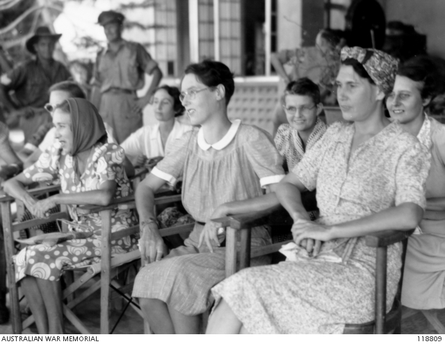 CHANGI AREA, SINGAPORE. 1945-10-01. A CONCERT, GIVEN BY GRACIE FIELDS ...