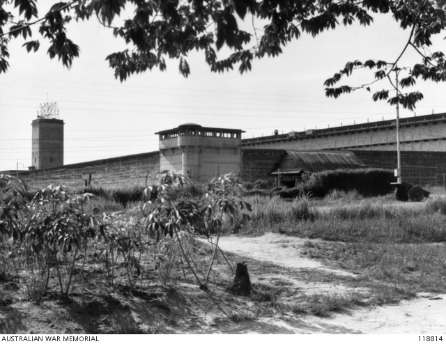 CHANGI AREA, SINGAPORE. 1945-10-02. A GENERAL VIEW OF CHANGI GAOL ...