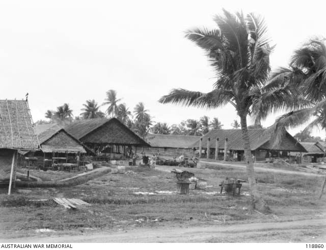 Nakom Paton, Thailand. 18 September 1945. Section of the Nakom Paton ...