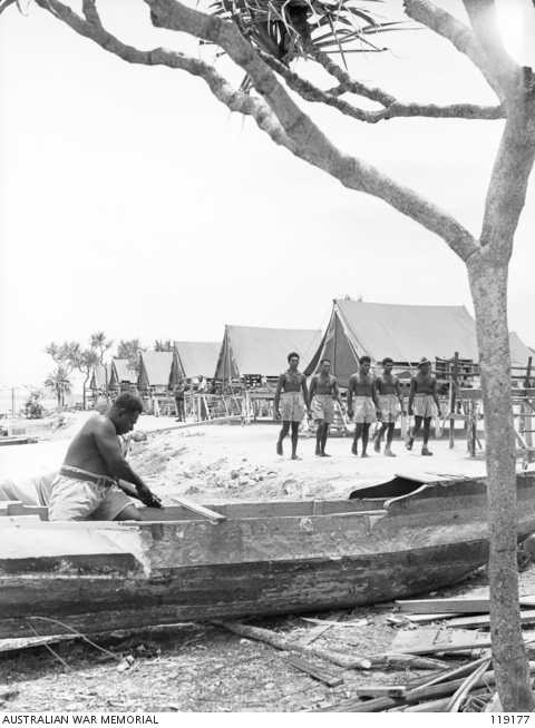 THURSDAY ISLAND, TORRES STRAIT. 1945-10-29. ACTIVITIES AT TORRES STRAIT ...