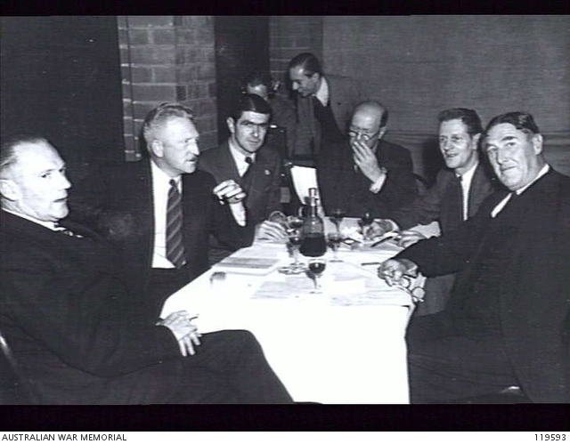 MELBOURNE, VICTORIA 1945-11-30. SENIOR ENGINEERS MESS, BATMAN AVENUE ...