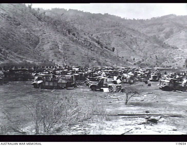 TAIBESSI, PORTUGUESE TIMOR 1945-09-29. A JAPANESE VEHICLE AND ORDNANCE ...