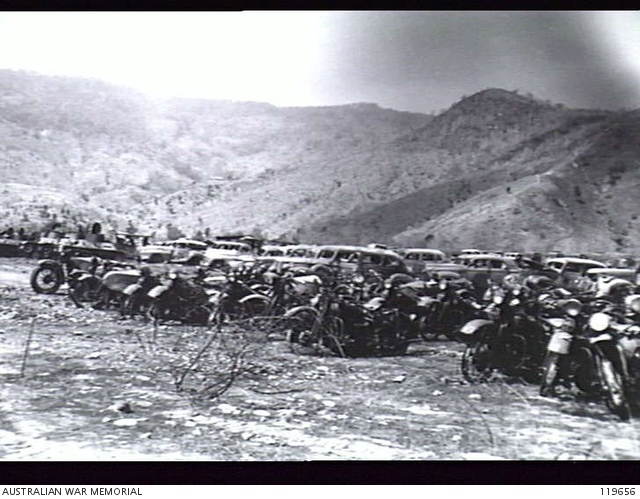 TAIBESSI, PORTUGUESE TIMOR 1945-09-29. A JAPANESE VEHICLE AND ORDNANCE ...