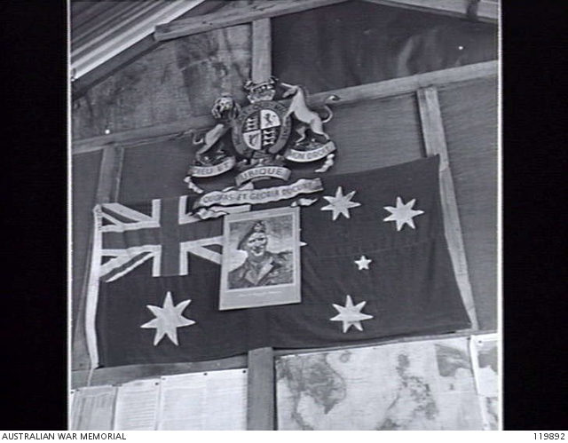 LABUAN ISLAND, NORTH WEST BORNEO 1945-10-08. THE CAMP OF 2/72ND LIGHT ...