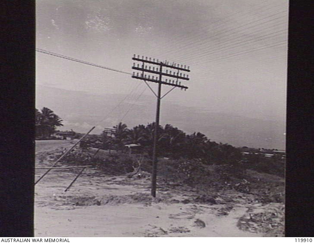 LABUAN ISLAND, NORTH WEST BORNEO 1945-10-10. HEADQUARTERS 9TH DIVISION ...