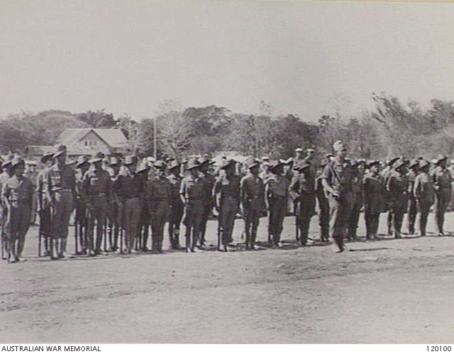 KOEPANG, TIMOR 1945-10-03. TIMFORCE. LIEUTENANT GENERAL K. YAMADA ...