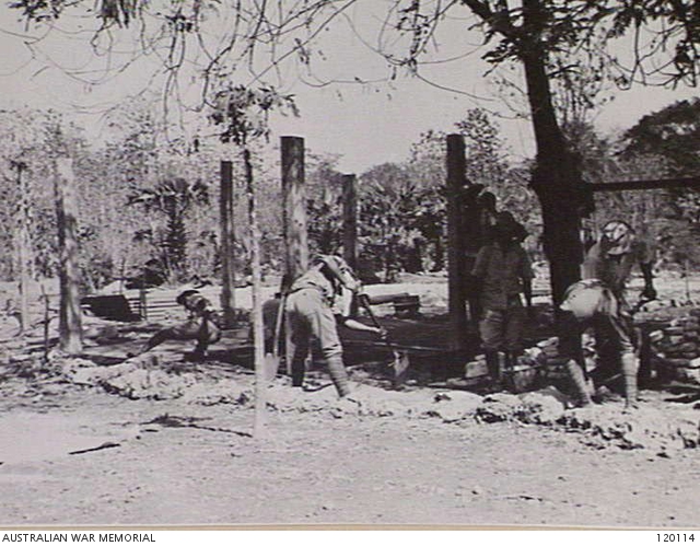 KOEPANG, TIMOR 1945-10-06. TIMFORCE, 19TH INDEPENDENT PROVOST PLATOON ...