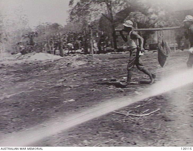 KOEPANG, TIMOR 1945-10-06. TIMFORCE, 19TH INDEPENDENT PROVOST PLATOON ...
