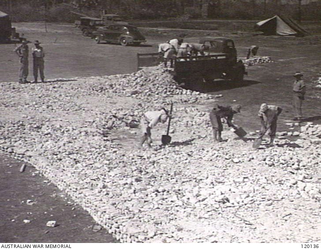 KOEPANG, TIMOR 1945-10-08. TIMFORCE. 2/100TH LIGHT AID DETACHMENT ...