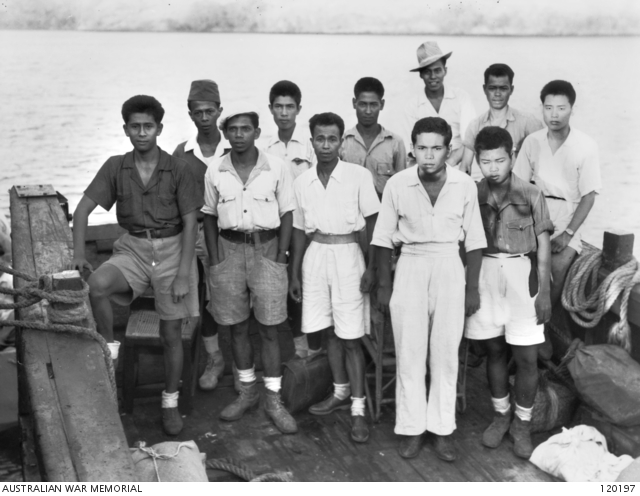 BIMA, SOEMBAWA ISLAND, LESSER SUNDAS. 1945-10-20. SUNFORCE. ELEVEN EX ...