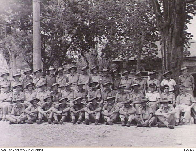 KOEPANG, DUTCH TIMOR 1945-11-06. OFFICERS AND MEN OF BRIGADE ...