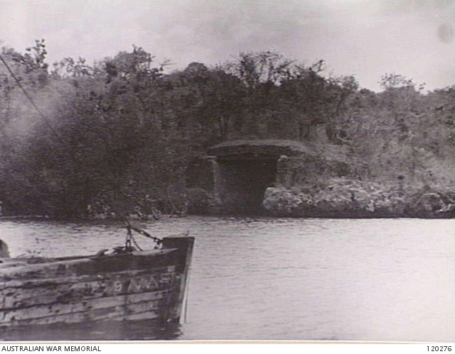 TENAU, DUTCH TIMOR 1945-11-06. AN EXTREMELY WELL CONCEALED JAPANESE ...
