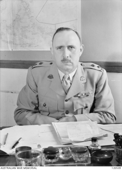 VICTORIA BARRACKS, MELBOURNE, VIC 1945-12. VX20317 LIEUTENANT COLONEL R ...