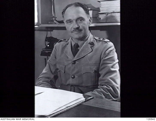 Portrait of NX130996 LIEUTENANT COLONEL L. C. GEE, STAFF DUTIES (SD1 ...