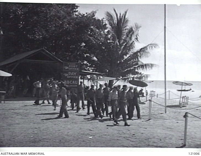 LABUAN ISLAND, BORNEO. 1945-10-04. 9TH DIVISION RELEASED PRISONERS OF ...