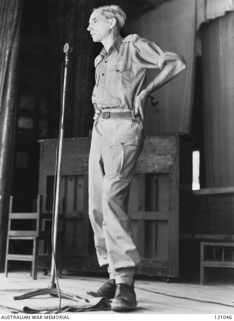 MOROTAI, 1945-11-28. HEADQUARTERS 34TH BRIGADE. LIEUTENANT COLONEL C. E ...