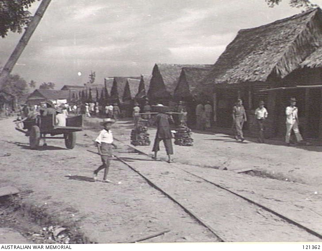 PAPAR, NORTH WEST BORNEO 1945-10-06. 2/28TH BATTALION. AUSTRALIAN ...