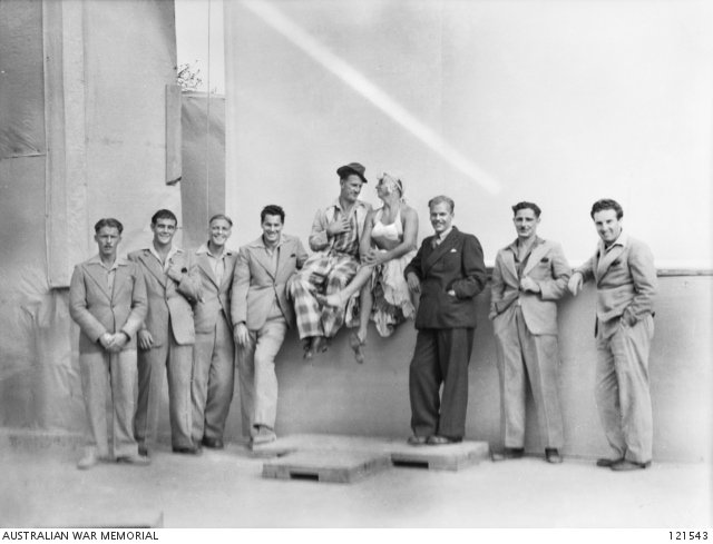 KOEPANG, DUTCH TIMOR 1945-11-26. UNDER THE DIRECTION OF WARRANT OFFICER ...