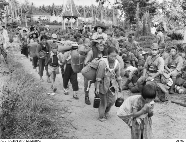 TAWAO, NORTH EAST BORNEO 1945-10-21. ON 1945-10-17 FOUR ROYAL NAVY ...