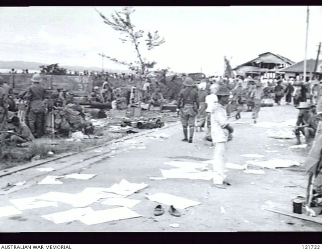 TAWAO, NORTH EAST BORNEO 1945-10-21. ON 1945-10-17 FOUR ROYAL NAVY ...