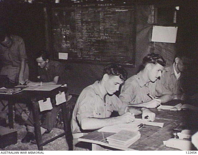 LABUAN ISLAND, NORTH WEST BORNEO 1945-12-14. HEADQUARTERS 9TH DIVISION ...