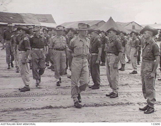 LABUAN ISLAND, NORTH WEST BORNEO 1945-11-19. BRIGADIER W. J. W ...
