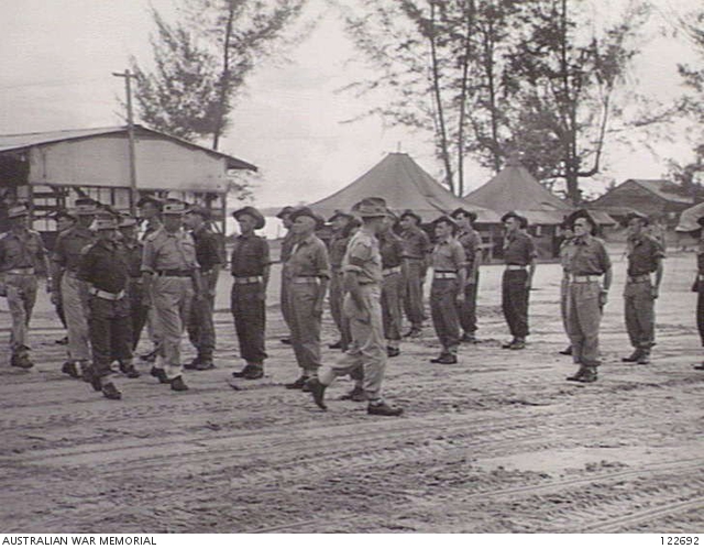 LABUAN ISLAND, NORTH WEST BORNEO 1945-11-19. BRIGADIER W. J. W ...