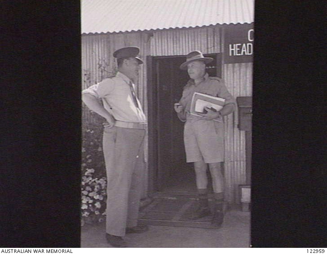 MOOROOK, SA 1944-01-27. LOVEDAY INTERNMENT GROUP. A WOOD CUTTING CAMP ...