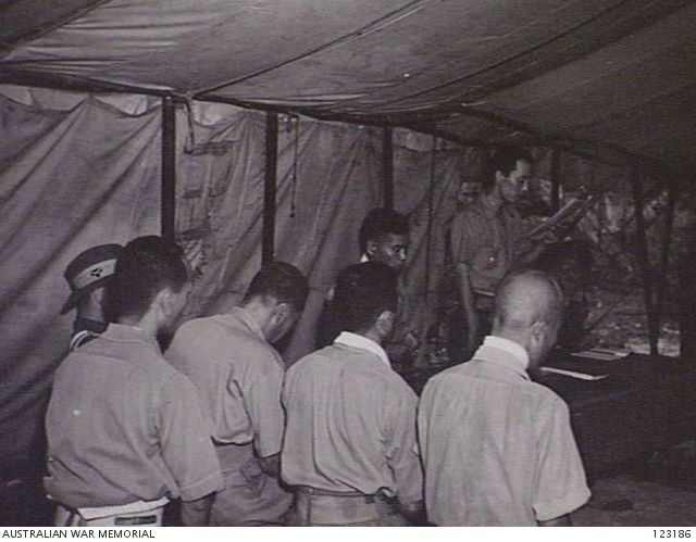 LABUAN ISLAND, NORTH WEST BORNEO 1945-12-22. WAR CRIMES TRIALS OF ...