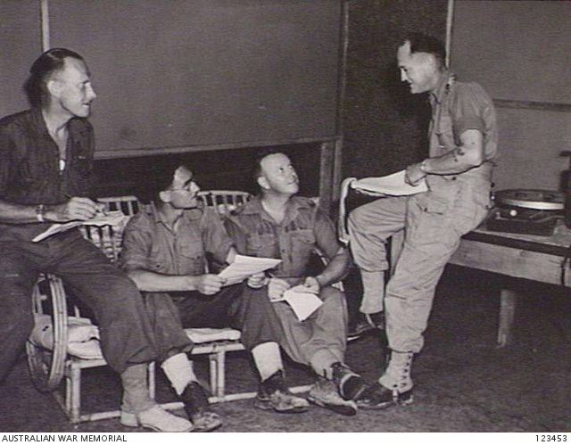 LABUAN ISLAND, NORTH WEST BORNEO 1945-11-08. 9AF BROADCASTING STATION ...