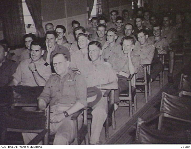 INGLEBURN, NSW 1945-12-10. 103 AUSTRALIAN CONVALESCENT DEPOT. PATIENTS ...