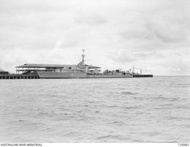 THE TRIBAL CLASS DESTROYER HMAS BATAAN (I.91). (PHOTOGRAPHER PTE M. V ...