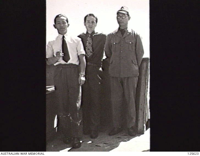 PORT MELBOURNE, VIC. 1946-02-21. CAPTAIN SATO, COMMANDING OFFICER OF ...