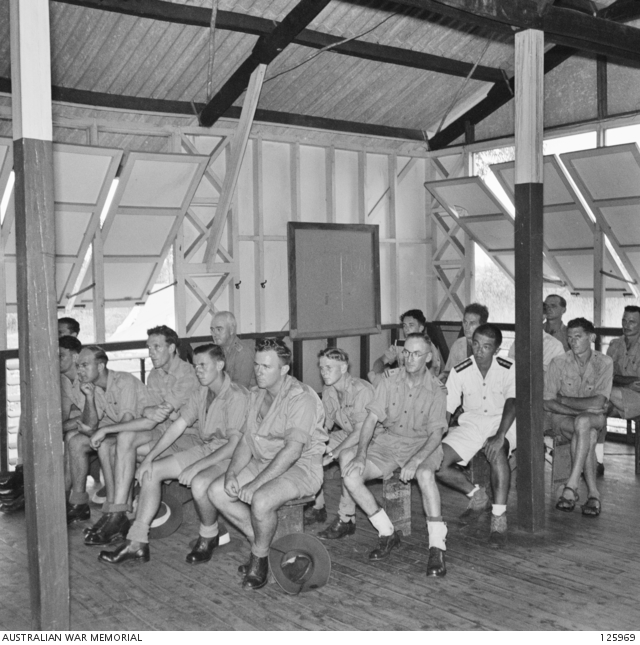 EMERY POINT, DARWIN, NT. 1946-03-04. WAR CRIMES TRIBUNAL HEARING. AN ...