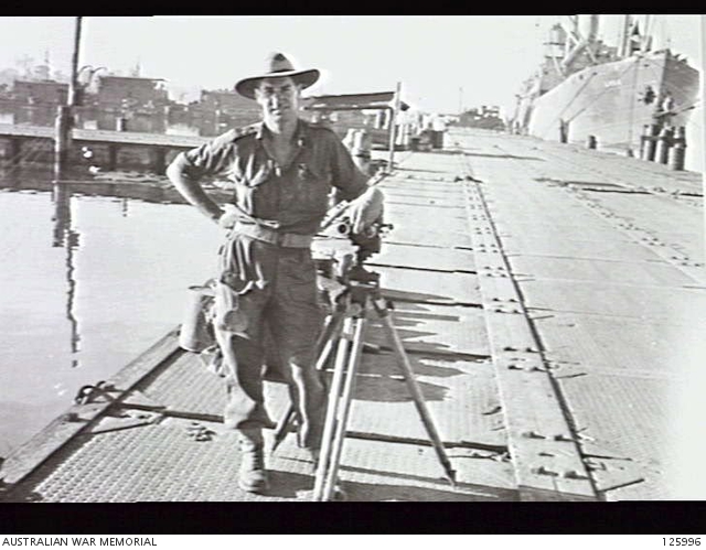 MOROTAI. 1946-02. UNIDENTIFIED MILITARY HISTORY SECTION CAMERAMAN ...