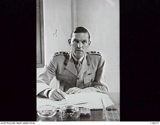 MELBOURNE, VIC. 1946-03-06. COLONEL K. C. F. HARRIS, PROVOST MARSHAL ...