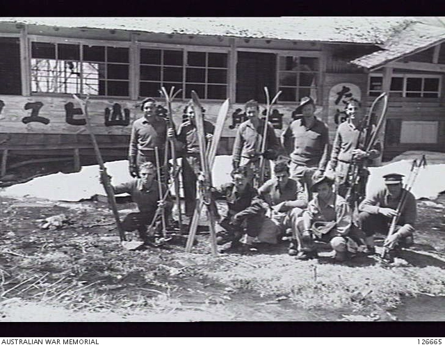DOGOYAMA, JAPAN. 1946-04-02. AUSTRALIAN BRITISH COMMONWEALTH OCCUPATION ...